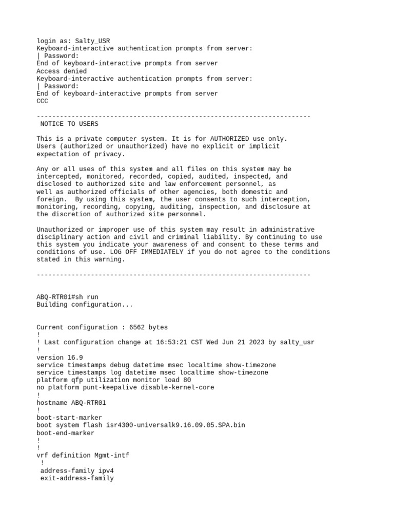 Abq RTR01 | PDF | Internet Protocols | Network Protocols