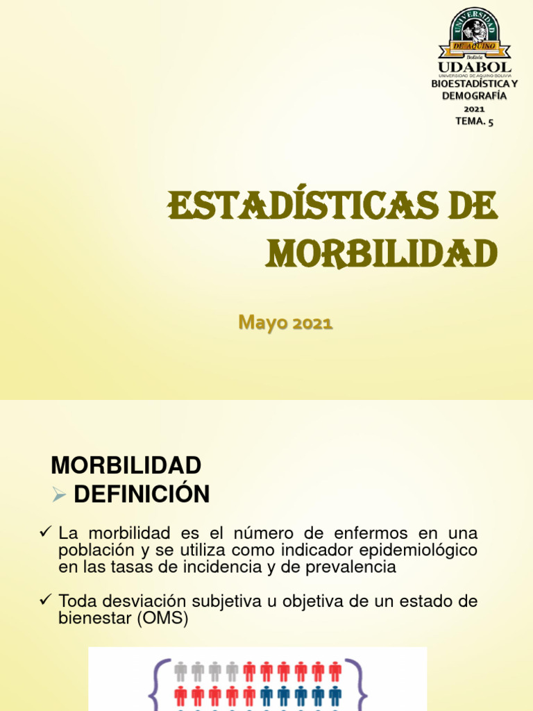 Estadísticas de Morbilidad | PDF | Hospital | Incidencia (epidemiología)