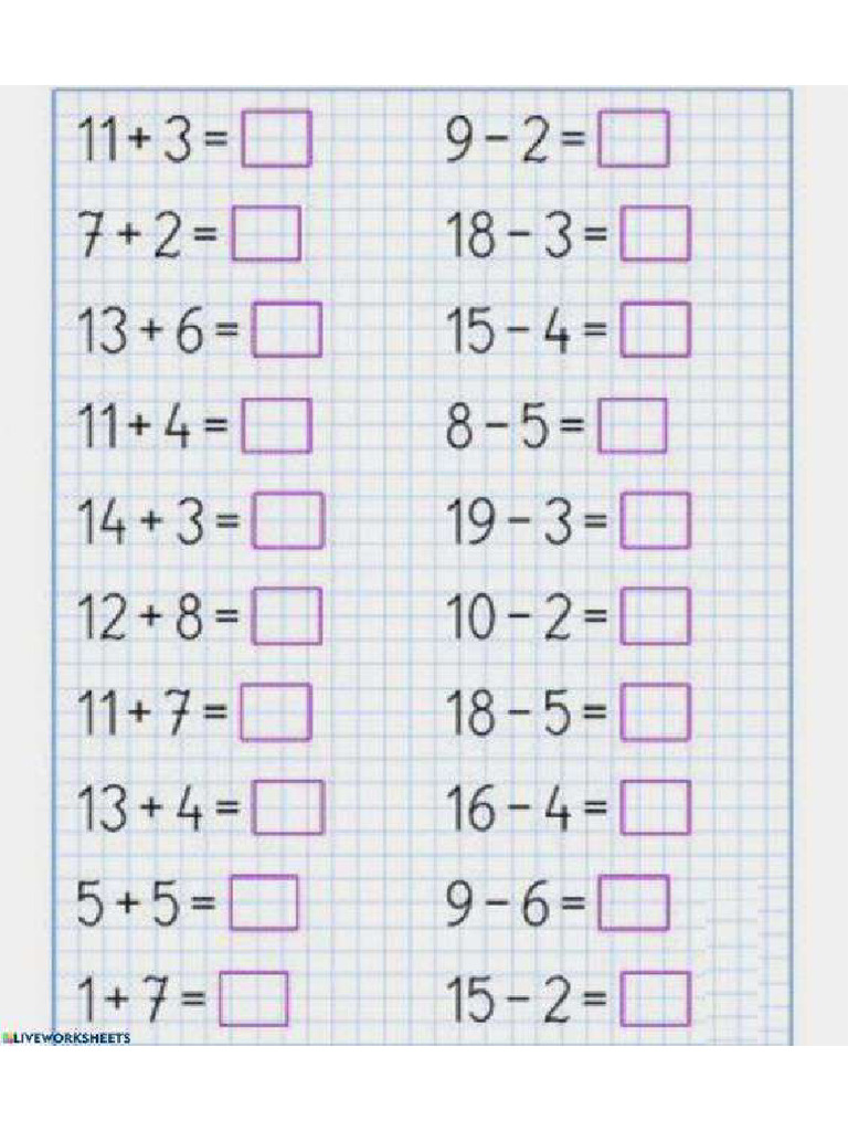 Fisa de Lucru Clasa I | PDF