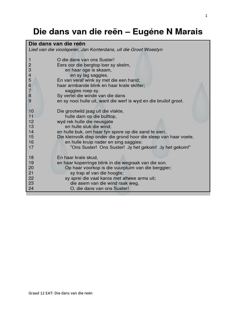 AR - Dans Van Die Reen - Aanpassings Gemaak | PDF