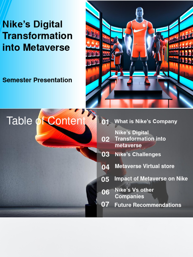 Nike's Digital Transformation Into Metaverse (22247094) | PDF | Nike ...