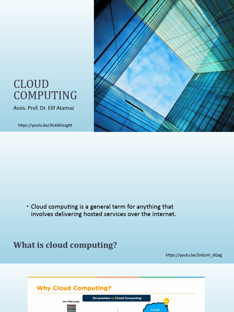 Cloud Computing | PDF | Cloud Computing | Software As A Service
