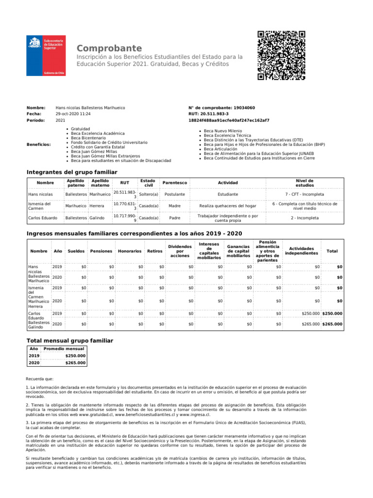Postulacion 19034060 | PDF
