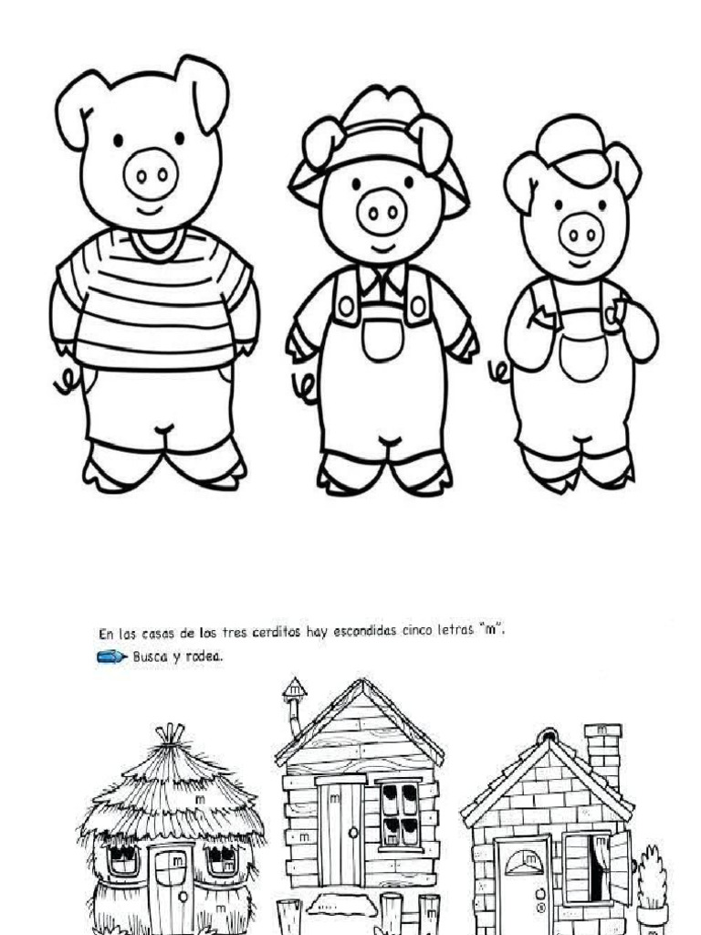Cuento Los Tres Cerditos Pdf