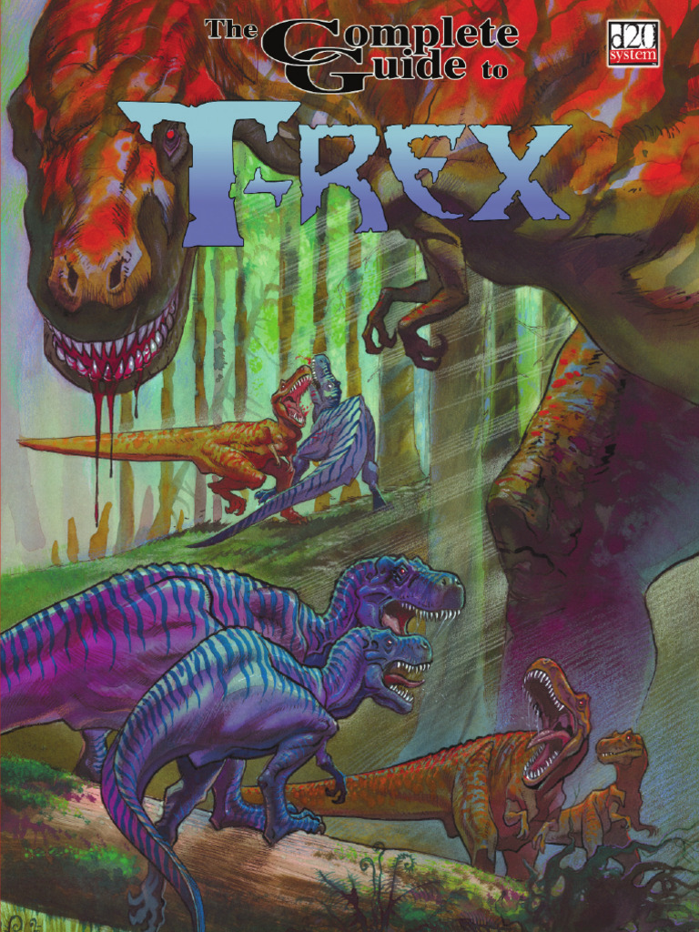 Broncosaurus Rex - Guide To T-Rex | PDF | Tyrannosaurus