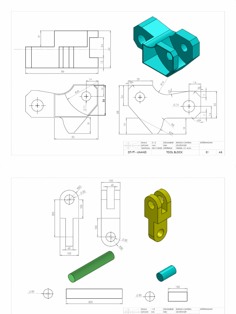 Tool Block dan Rangkaian Rantai | PDF