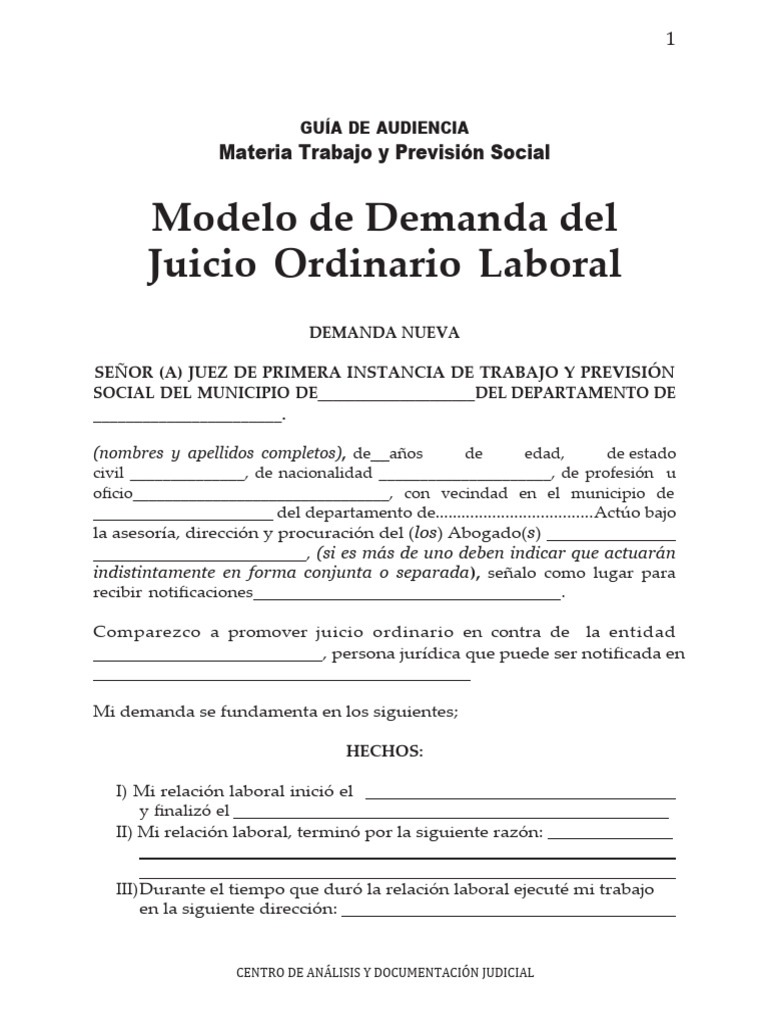 Modelo de Demanda Laboral | PDF | Salario | Daños y perjuicios