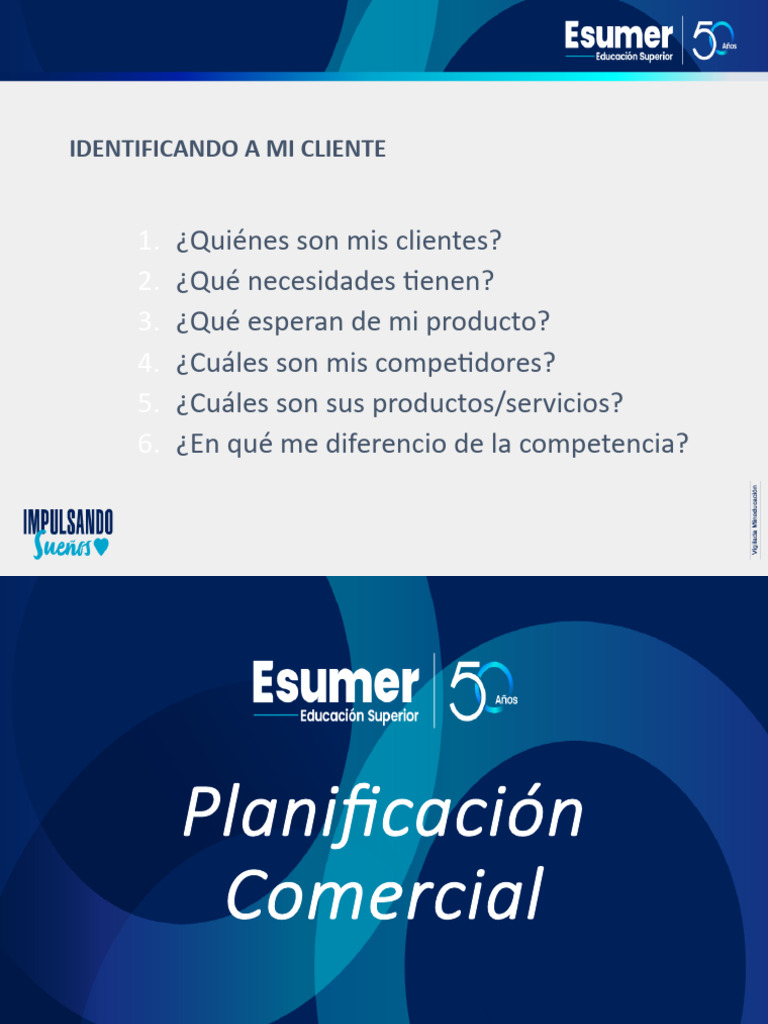 Sesión 3 - Metodologías, Planificación y Modelación Comercial | PDF | Calidad (comercial ...