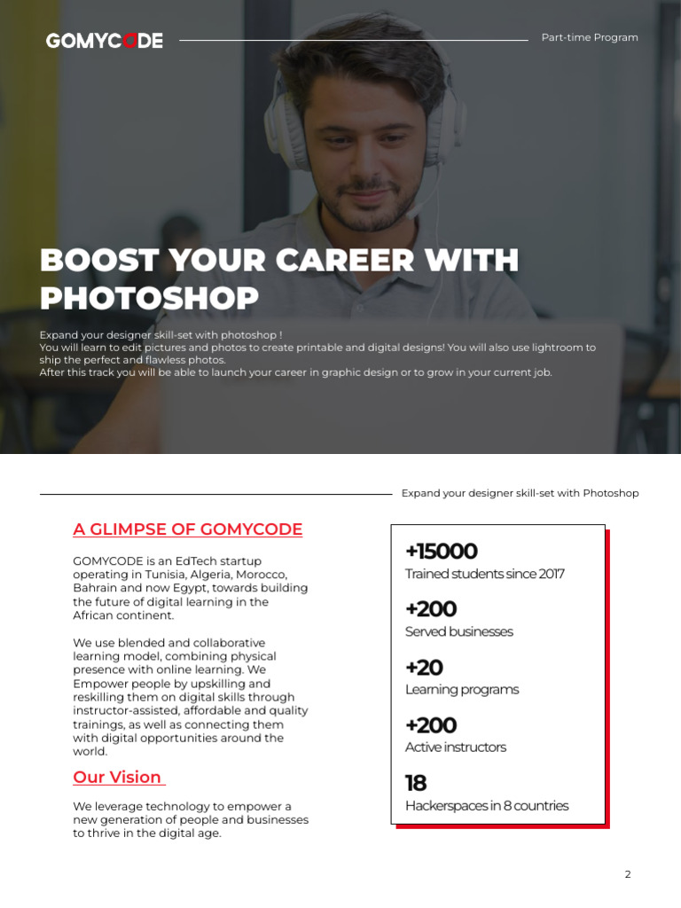 Brochure Graphic Design Level 2 en | PDF | Adobe Photoshop