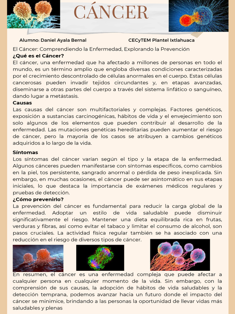 Cáncer | PDF