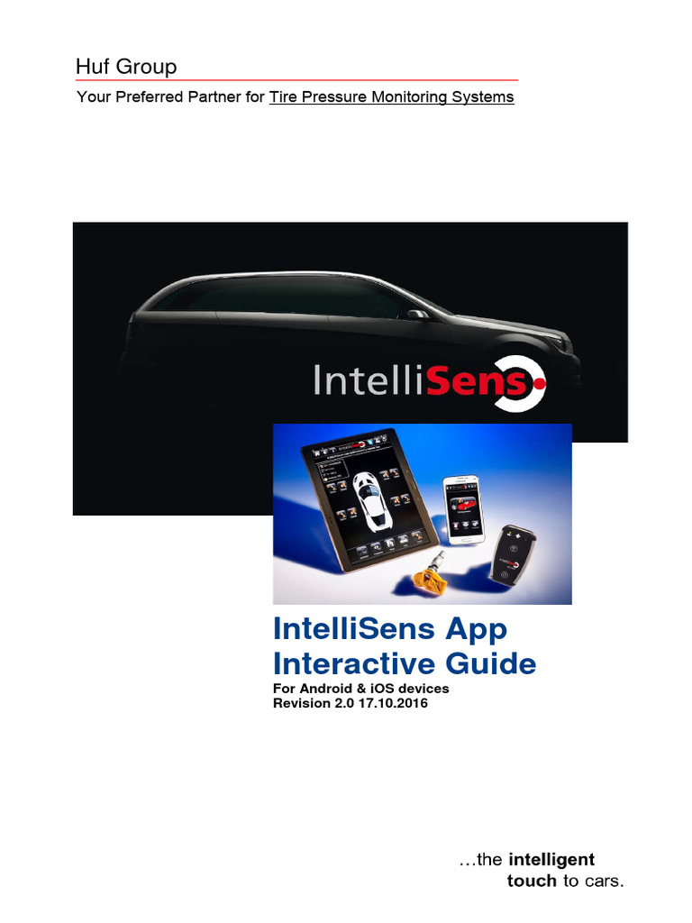 Huf_IntelliSens_App_hc1000-guide | PDF | Mobile App | Android (Operating System)