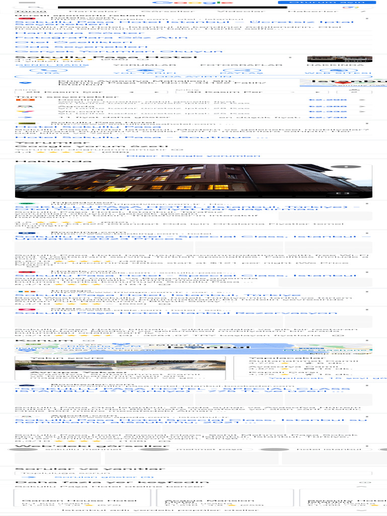 Sokullu Paşa Hotel - Google'da Ara | PDF