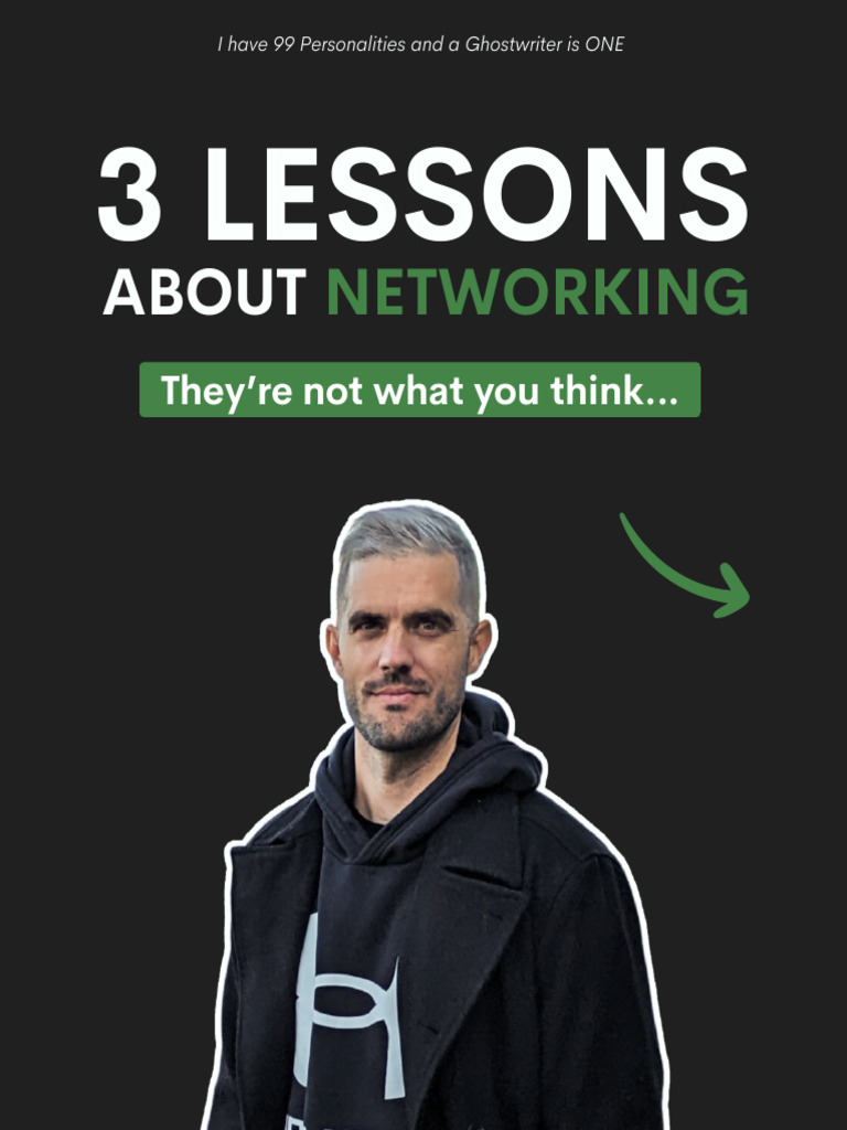 3 Lessons About LinkedIn Networking | PDF