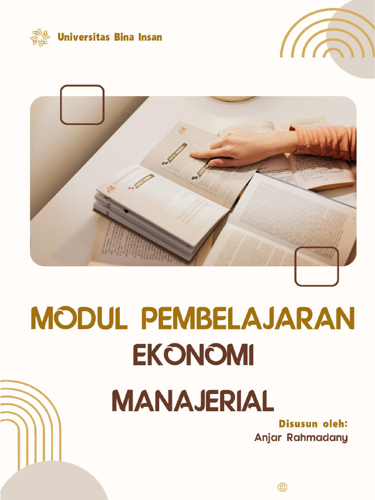 Modul Ekonomi Manajerial | PDF