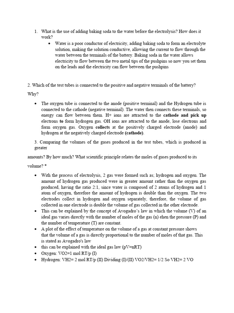 Chem Lab 1 | PDF | Anode | Cathode