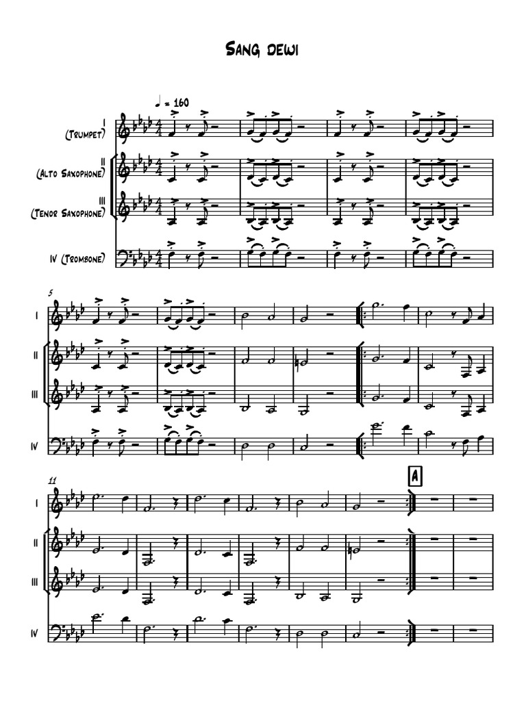 Sang Dewi - Full Score | PDF