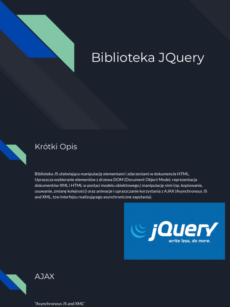 Biblioteka-JQuery | PDF