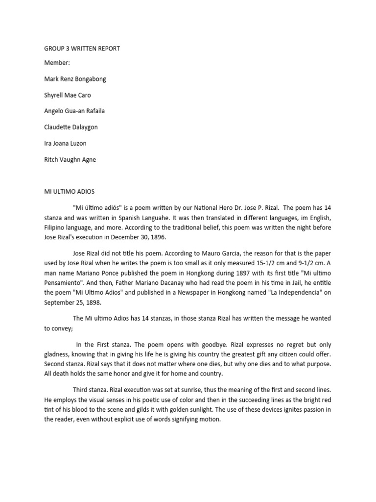 Mi Ultimo Adios | PDF