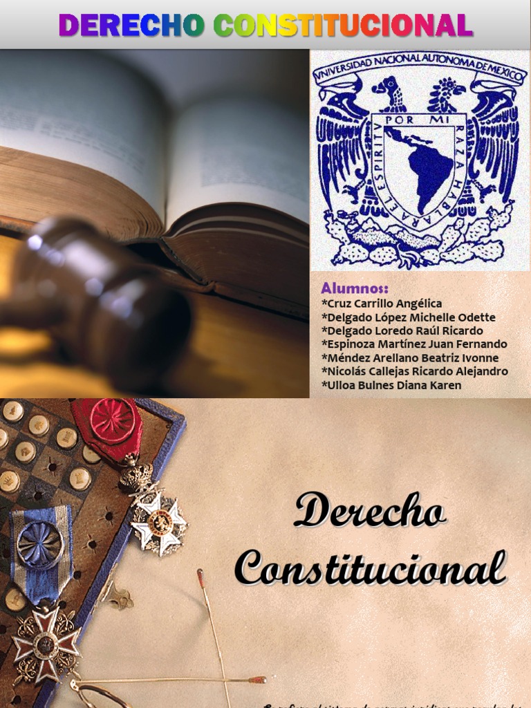 DERECHO CONSTITUCIONAL 1.1