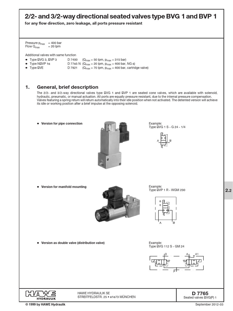 D7765-en | PDF | Valve | Actuator