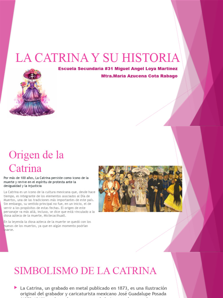 LA CATRINA Garbancera | PDF