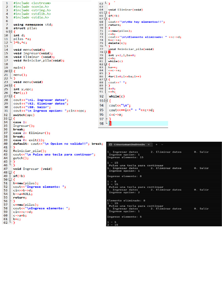 Estructura de Datos | PDF