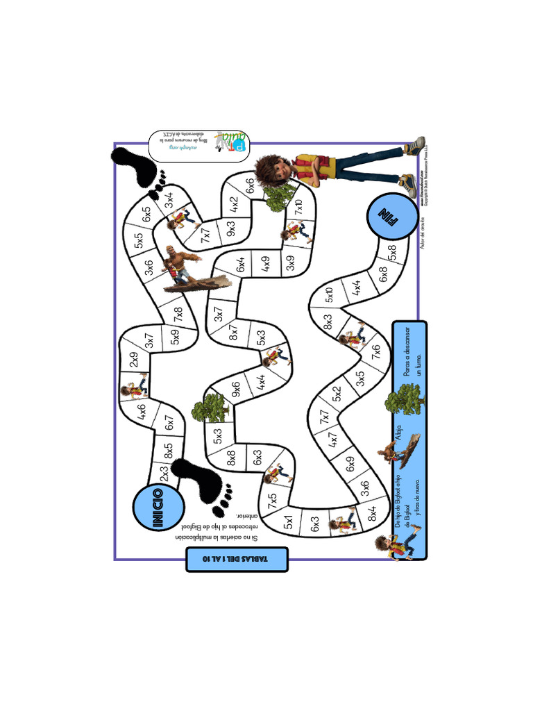 Juego de Multiplicacion | PDF