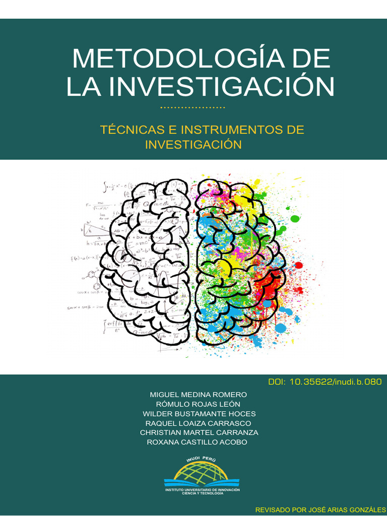 Tecnicas e Instrumentos | PDF | Metodología de encuesta | Validez ...