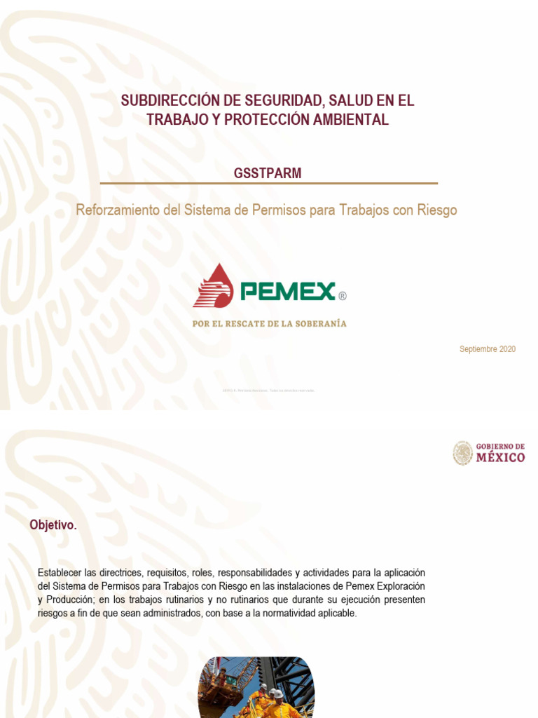 Sistema de Permisos para Trabajos Con Riesgo (SPTR) | PDF | Andamio Sistema de Permisos para Trabajos Con Riesgo (SPTR) | PDF | Andamio