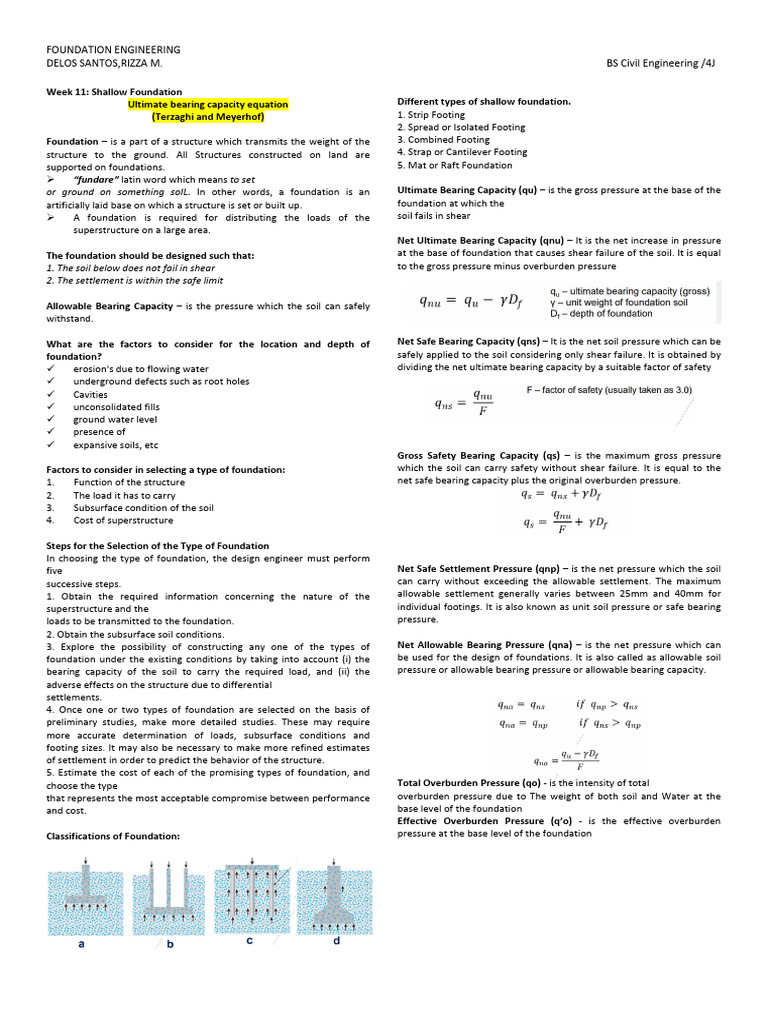 Fe Week 10&11 Reviewer For Final | PDF | Soil Science | Applied And ...