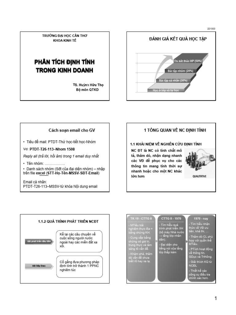 Qualitative-BG-Phan Tich Dinh Tinh Trong Kinh Doanh-CD1!2!221003 | PDF