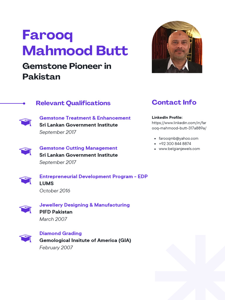 Purple White Bold Modern Digital Marketer CV | PDF