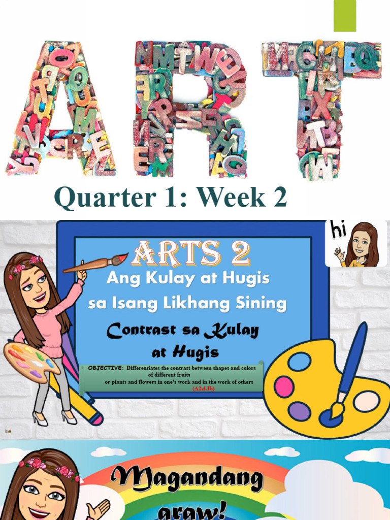 Week 2 Powerpoint - Arts | PDF