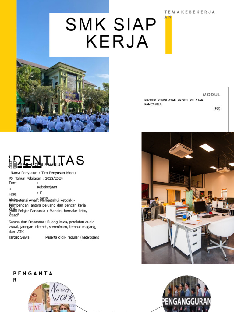 p5 Kebekerjaan SMK Siap Kerja | PDF