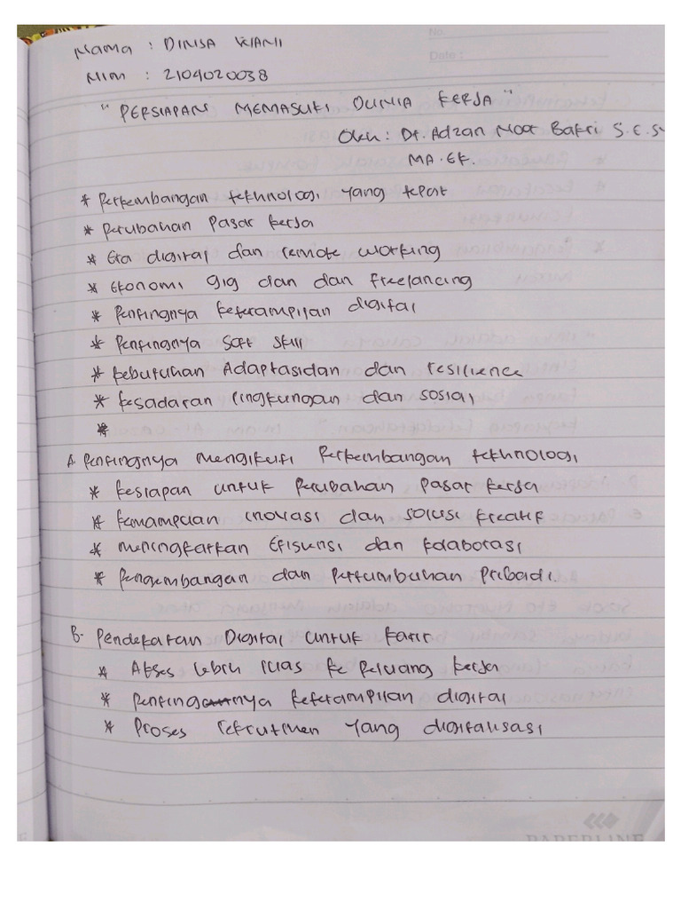 Dinsa Wani - 2104020038 | PDF