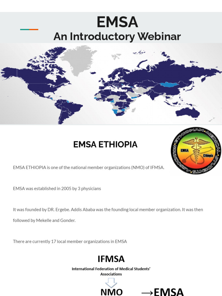 EMSA Ethiopia Webinar Overview | PDF