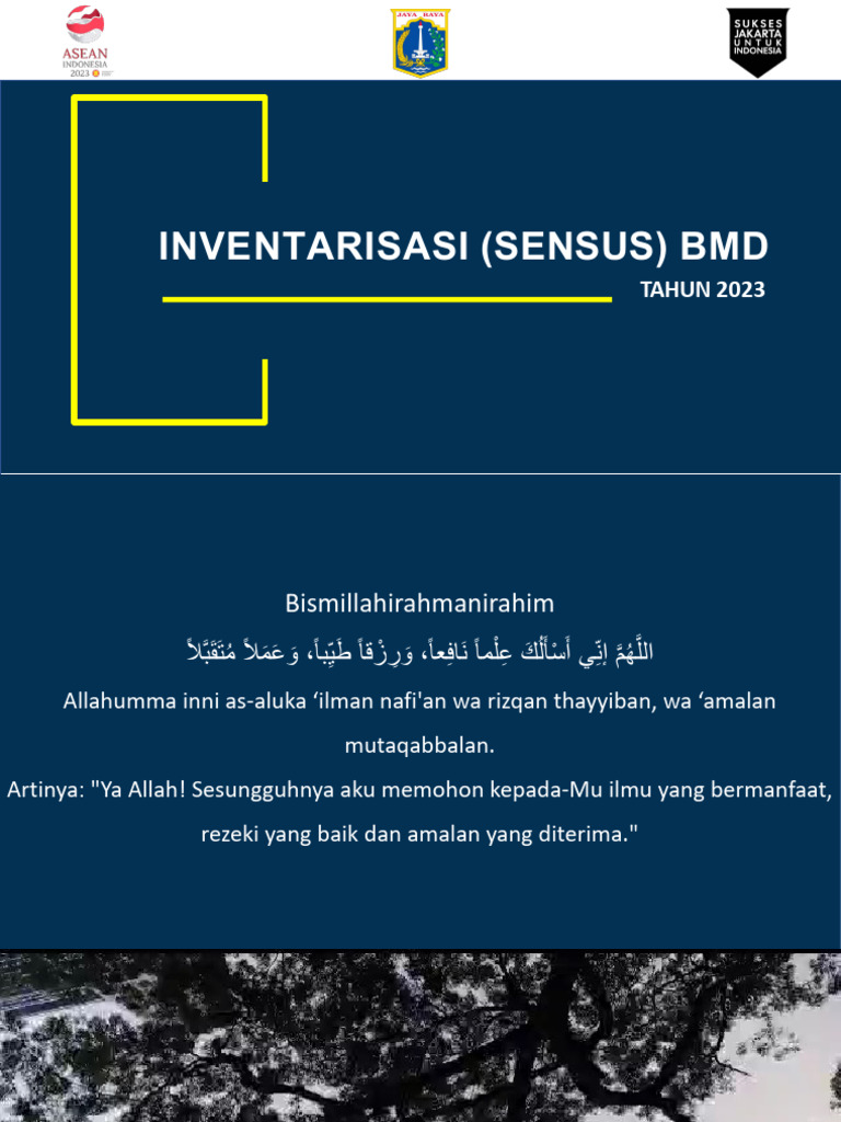 Paparan Inventarisasi BMD 2023 | PDF