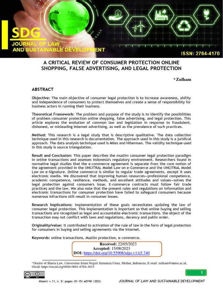 740 Law | PDF | E Commerce | Privacy