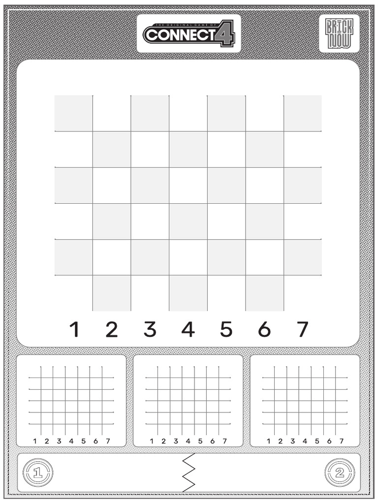 Connect Four HOJA Juego | PDF
