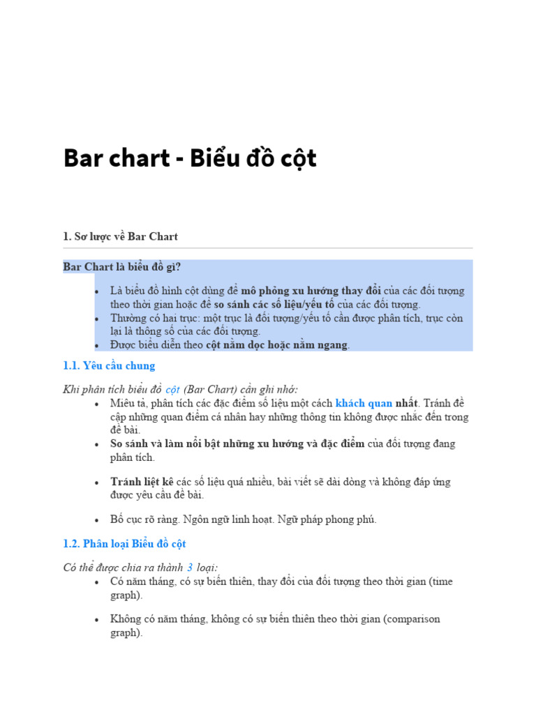 Bar Chart | PDF