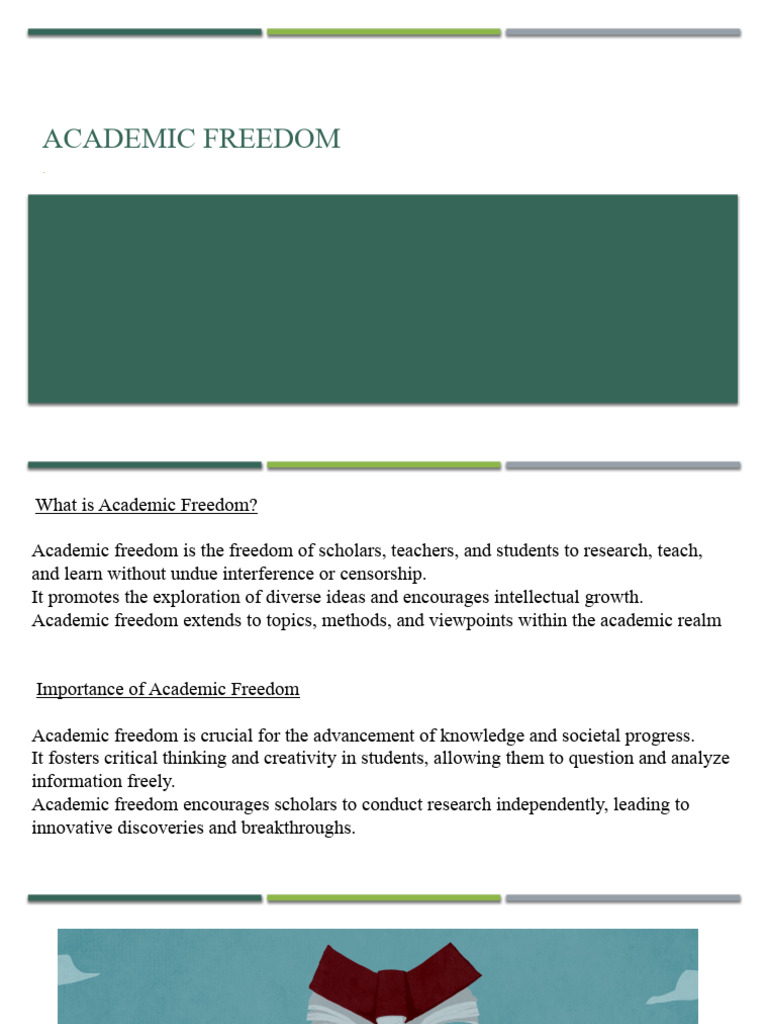 Importance Of Academic Freedom Pdf