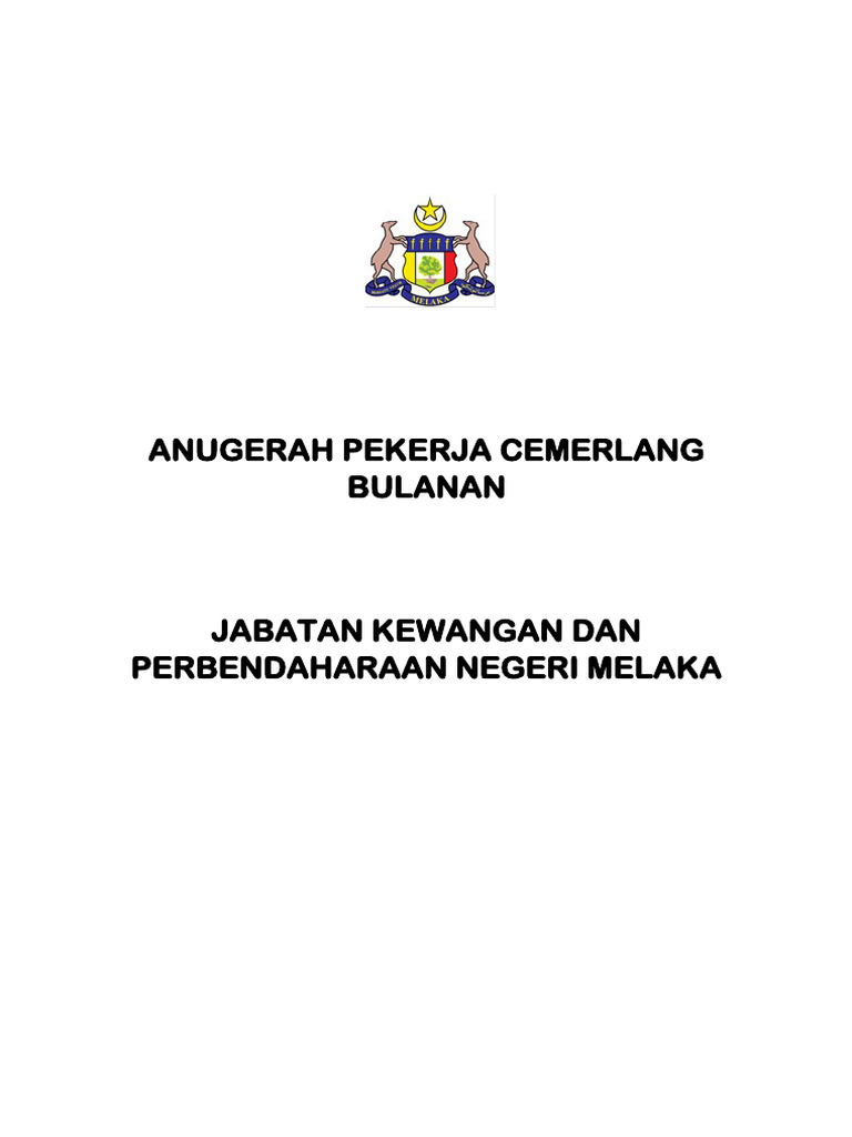 Kriteria Anugerah Pekerja Cemerlang Bulanan | PDF Kriteria Anugerah Pekerja Cemerlang Bulanan | PDF