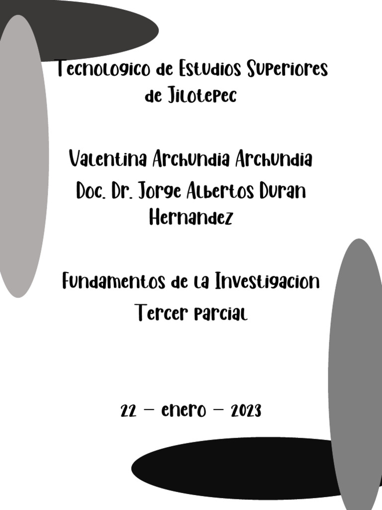 7101 Archundia Archundia Valentina Recuperacion Fi | PDF | Ensayos | Información
