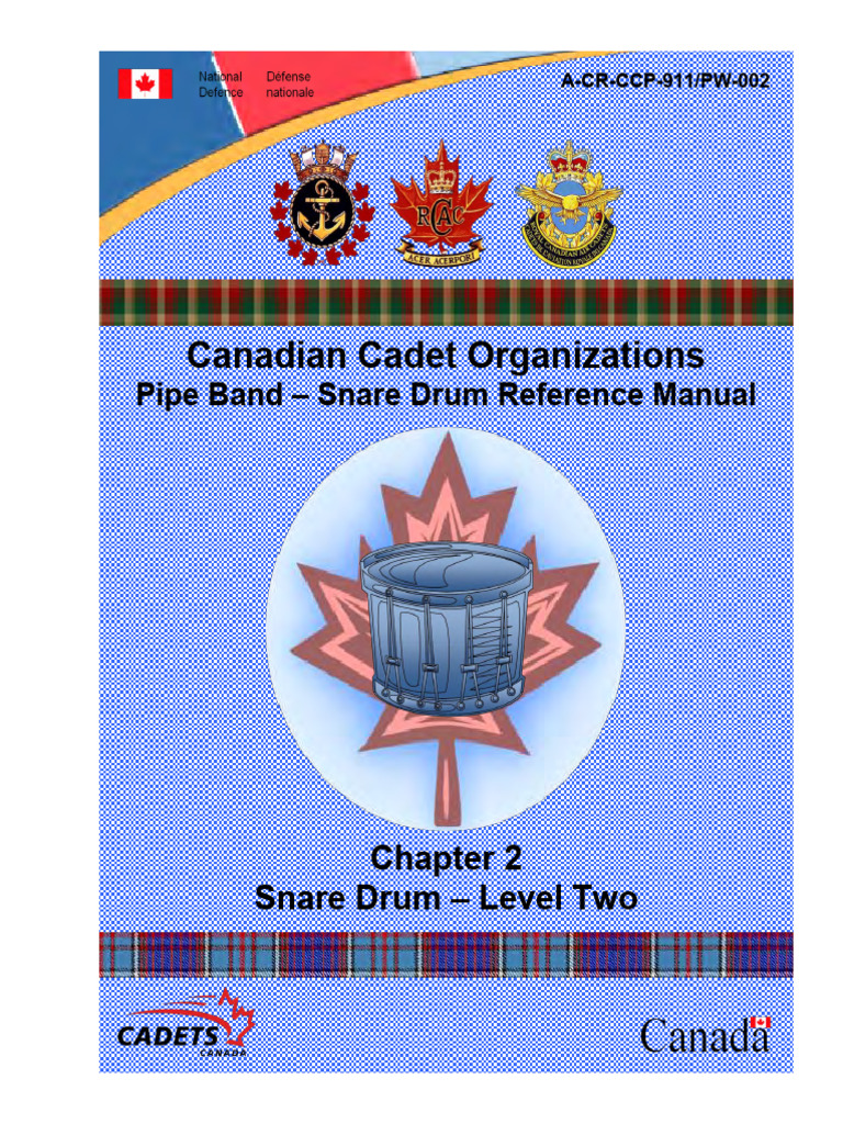 Snare Drum Reference Manual Level 2 | PDF | Canada