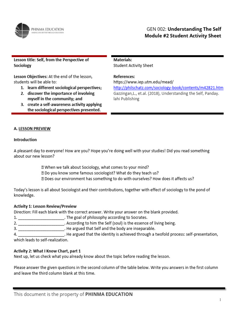 Sas2 Gen 002 | PDF | Understanding | Attitude (Psychology)