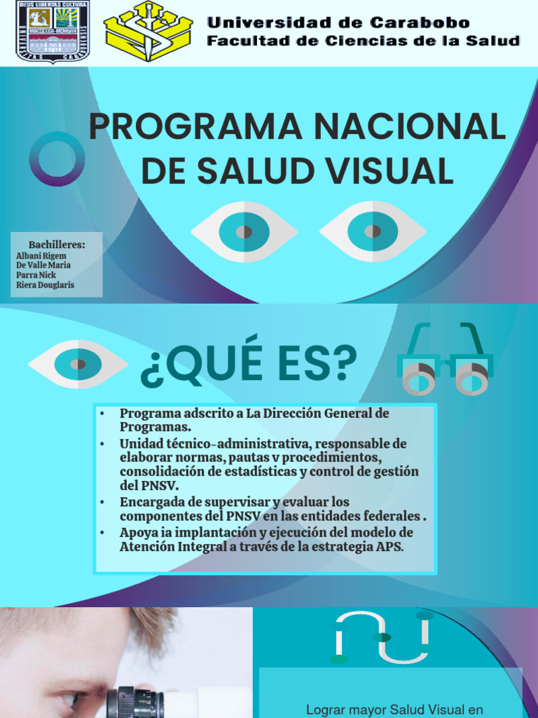salud visual | PDF | Epidemiología | Discapacidad visual