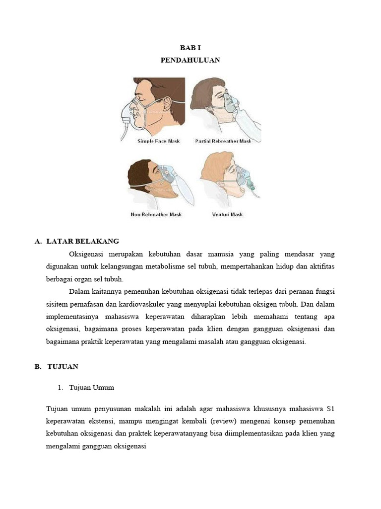Pemberian Oksigen | PDF