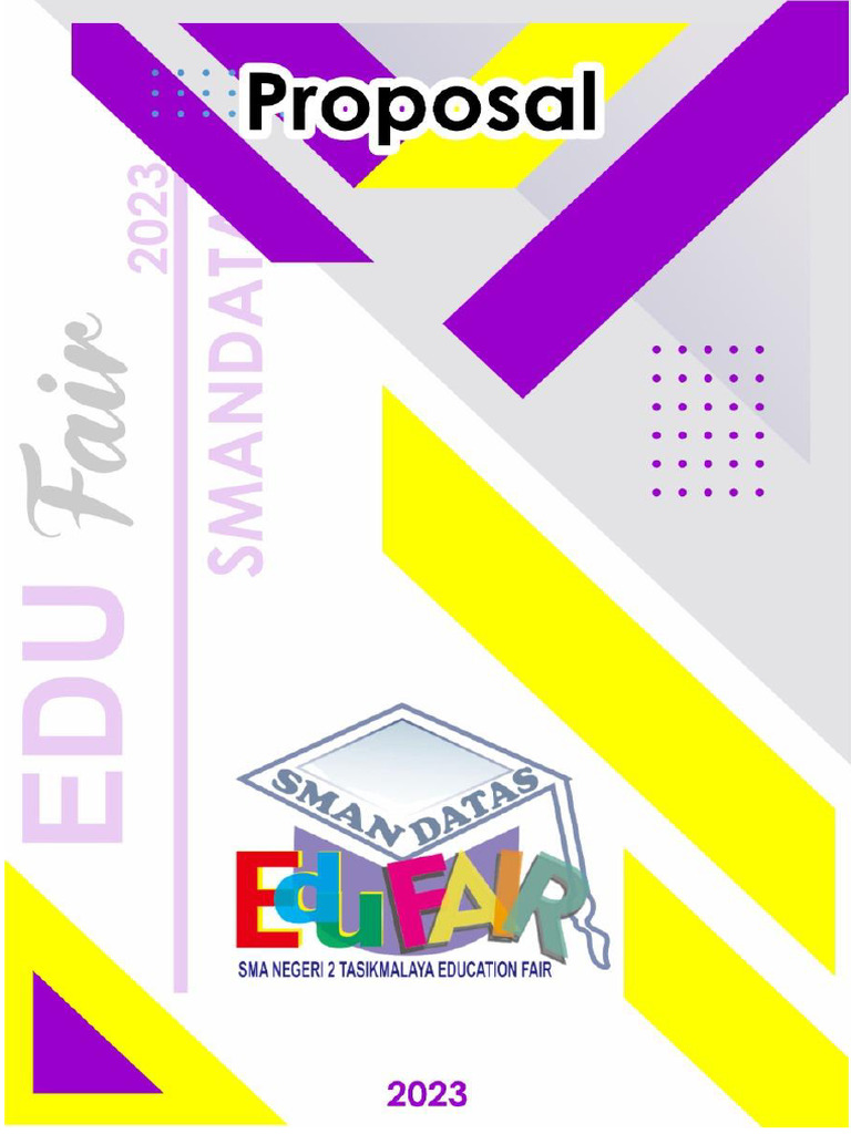 Proposal SMANDATAS EduFair 2023 | PDF | Karier & Perkembangan | Ilmu Sosial