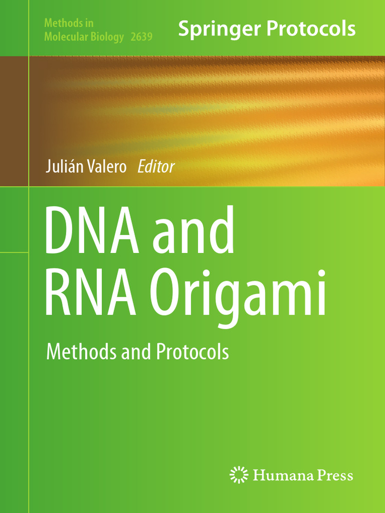 DNA and RNA Origami Methods and Protocols (Methods in Molecular Biology ...