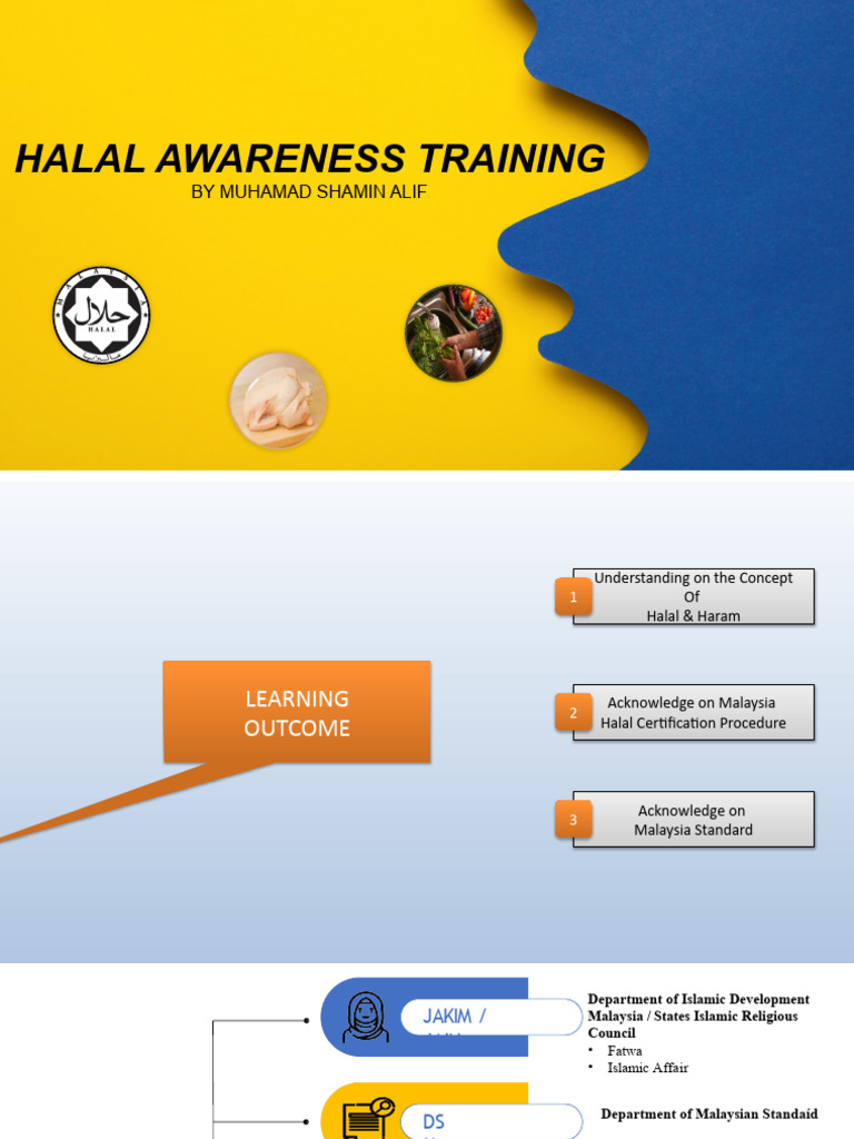 Halal Awareness Training | PDF